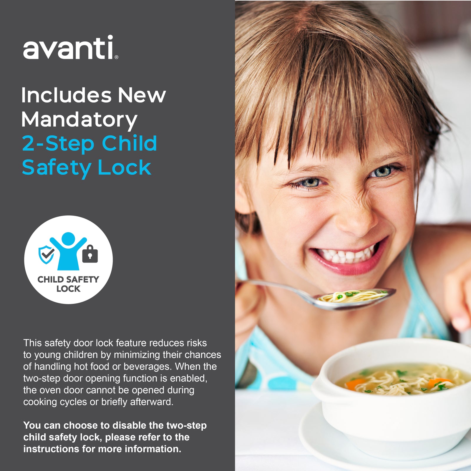 Avanti Countertop Microwave Oven, 0.7 cu. ft. (MT7V1B)