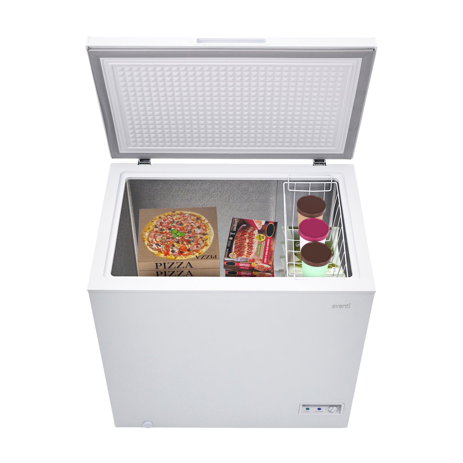 Avanti 7.0 cu. ft. Garage Ready Convertible Chest Freezer, in White ...