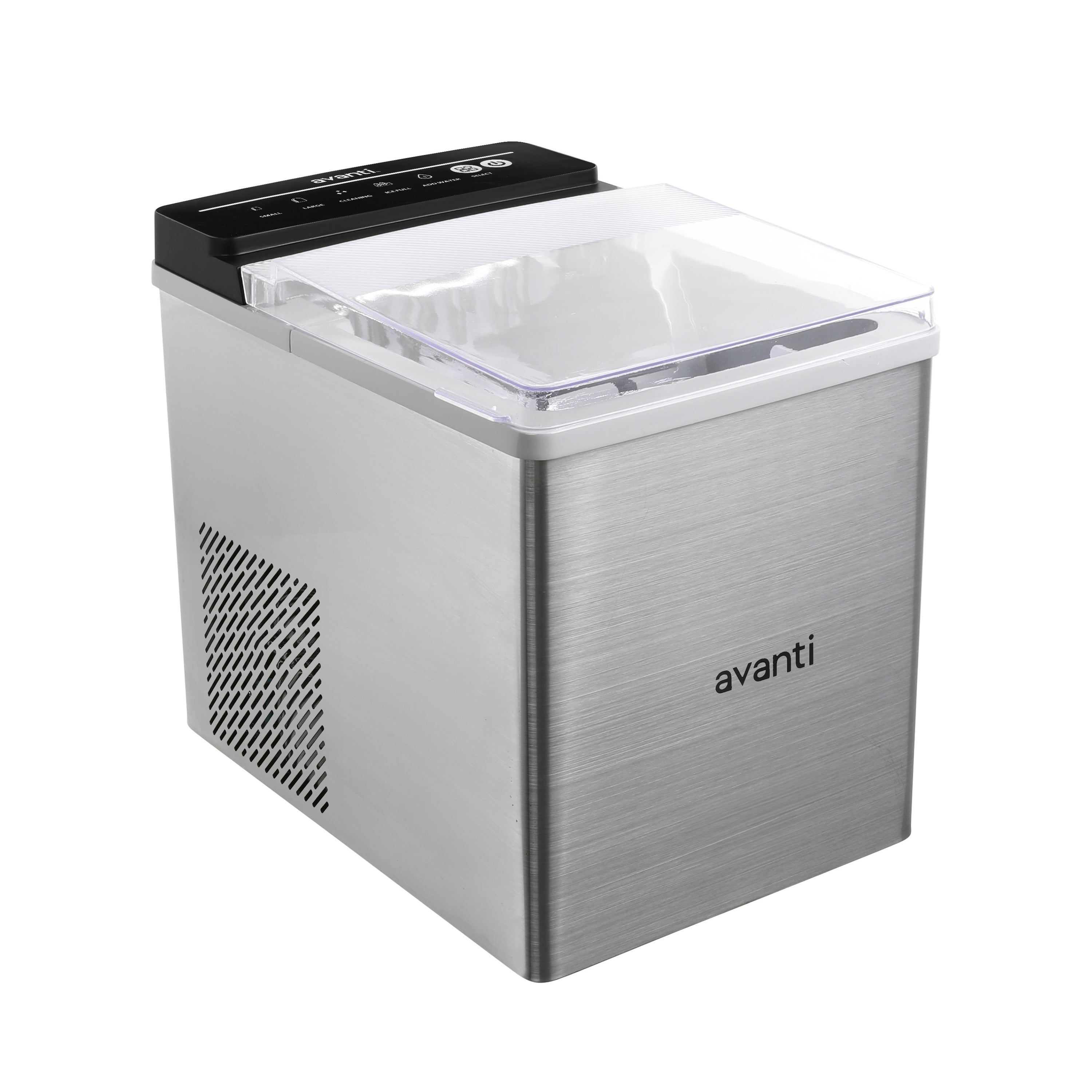 Avanti 33lb. Speedy Ice Countertop Bullet Ice Maker in Stainless Steel ...